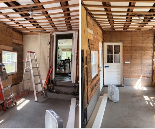 Transforming An Enclosed Breezeway: A DIY Journey with Royal™ Trim ...